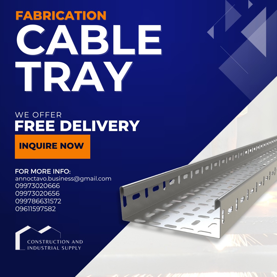 Industrial Cable Tray | Commercial Cable Tray | Cable Tray Accessories ...