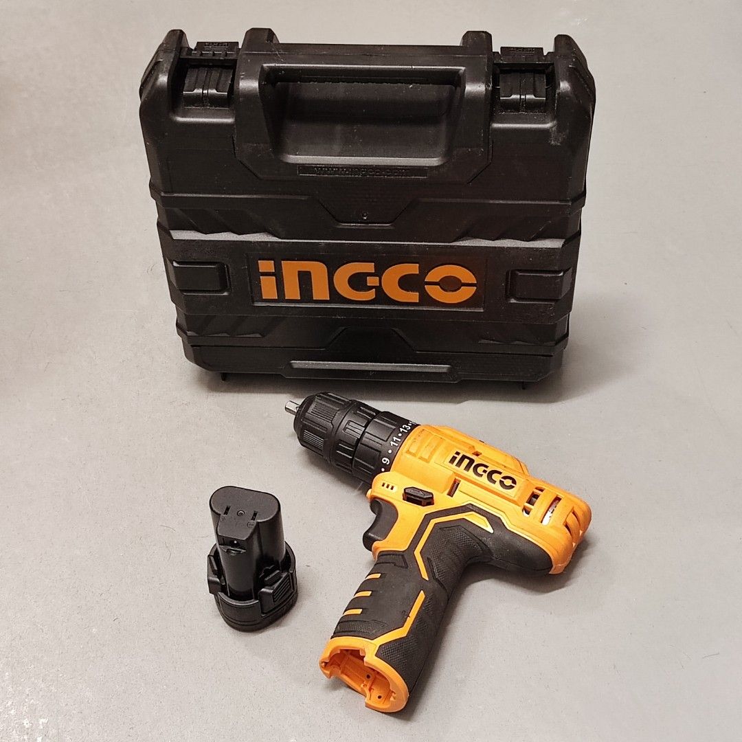 Ingco cordless drill, Furniture & Home Living, Home Improvement ...