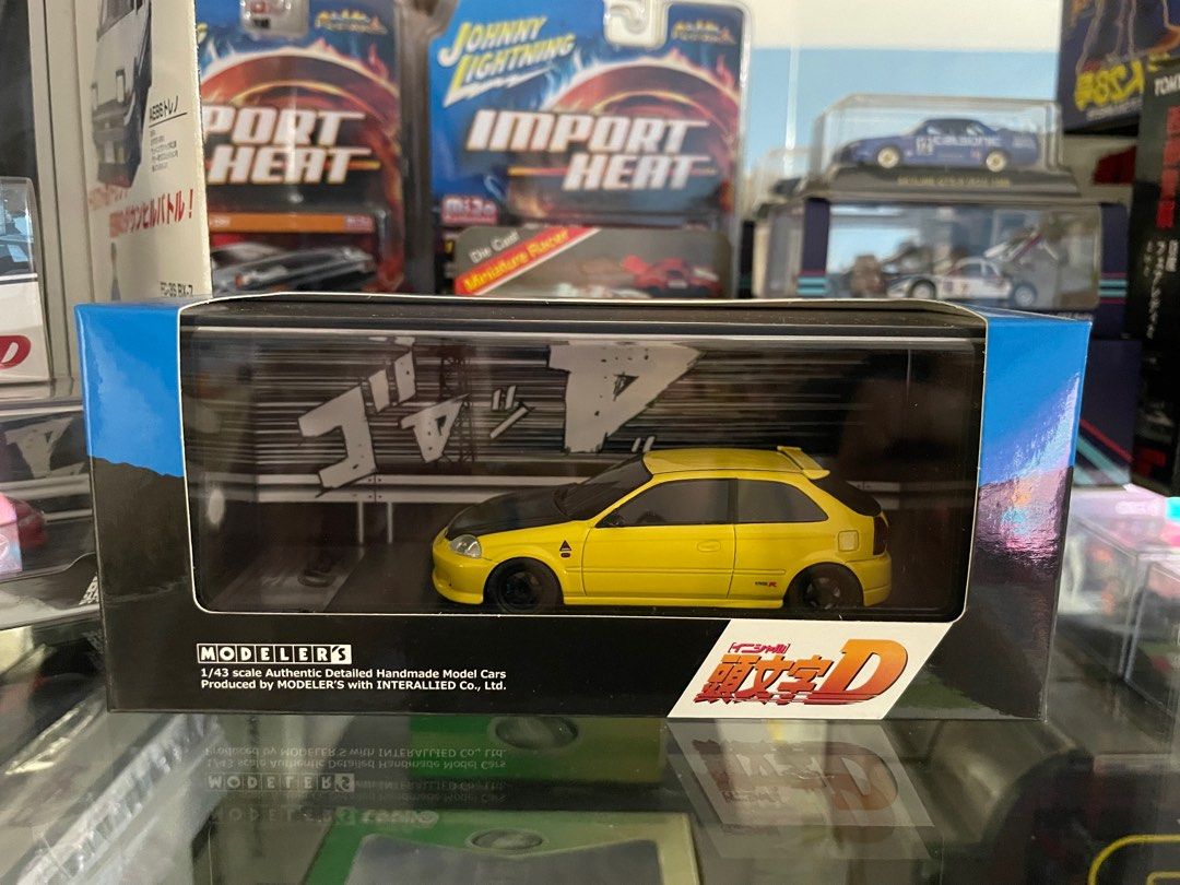 Initial D Honda Civic EK9 Type R, Hobbies & Toys, Toys & Games on Carousell