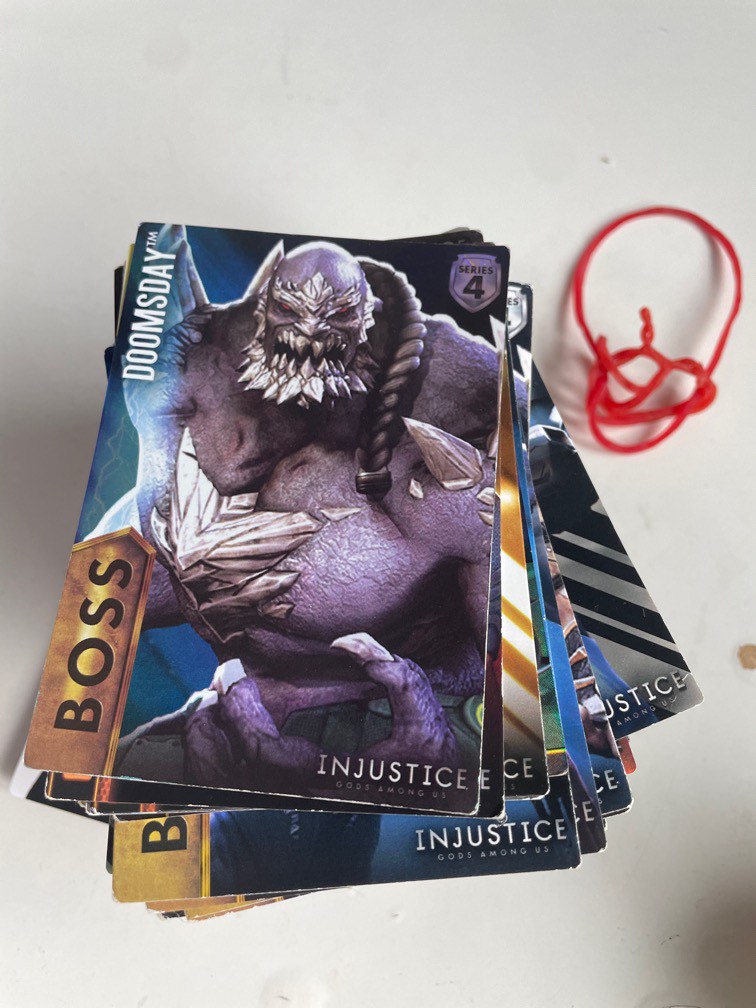 Injustice timezone arcade cards., Hobbies & Toys, Toys & Games on Carousell