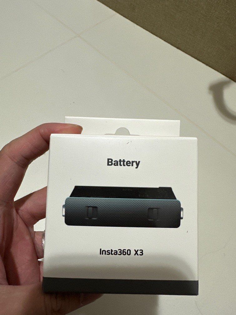 Insta360 X3 original battery, Photography, Photography Accessories ...