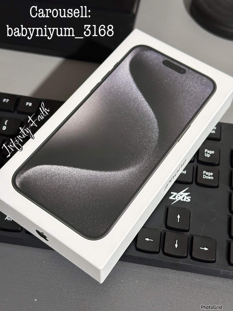 IPHONE 15 PROMAX 256GB BLACK TITANIUM FACTORY UNLOCKED, Mobile Phones ...