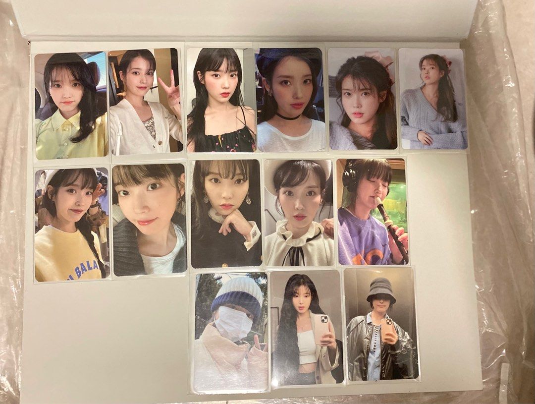 IU Official Photocard lilac binder Uaena badger sonic ring the present ...