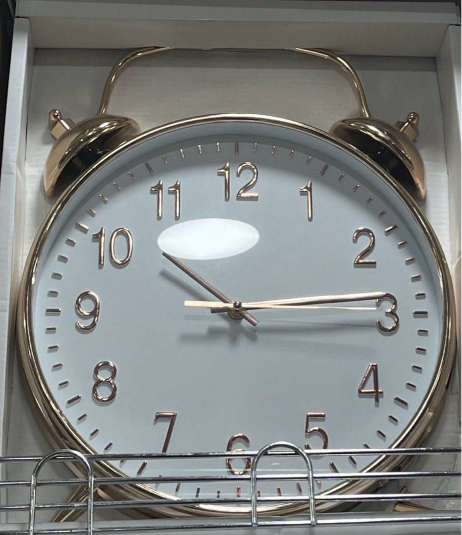 Jam dinding bentuk beker, Perabotan Rumah di Carousell