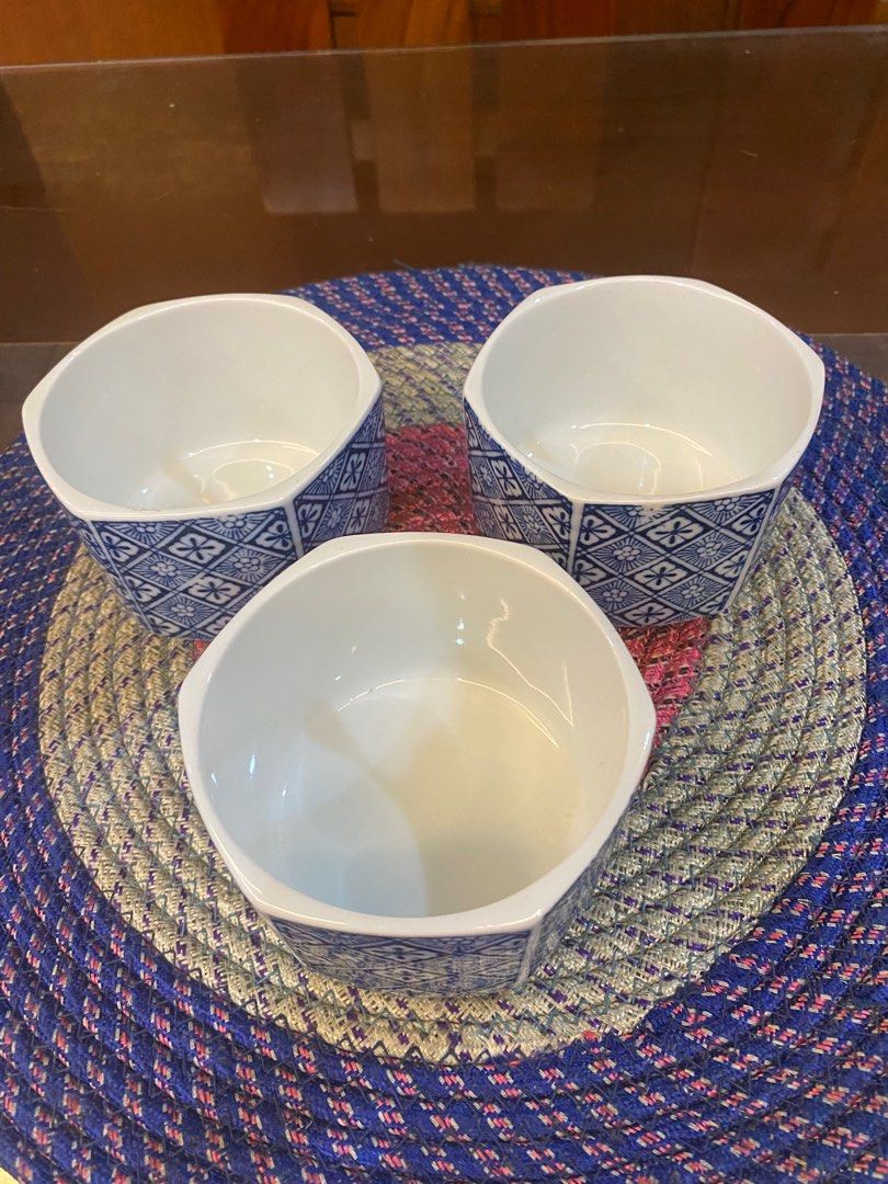 Japan Arita Bowls - 3 pcs, Furniture & Home Living, Kitchenware ...
