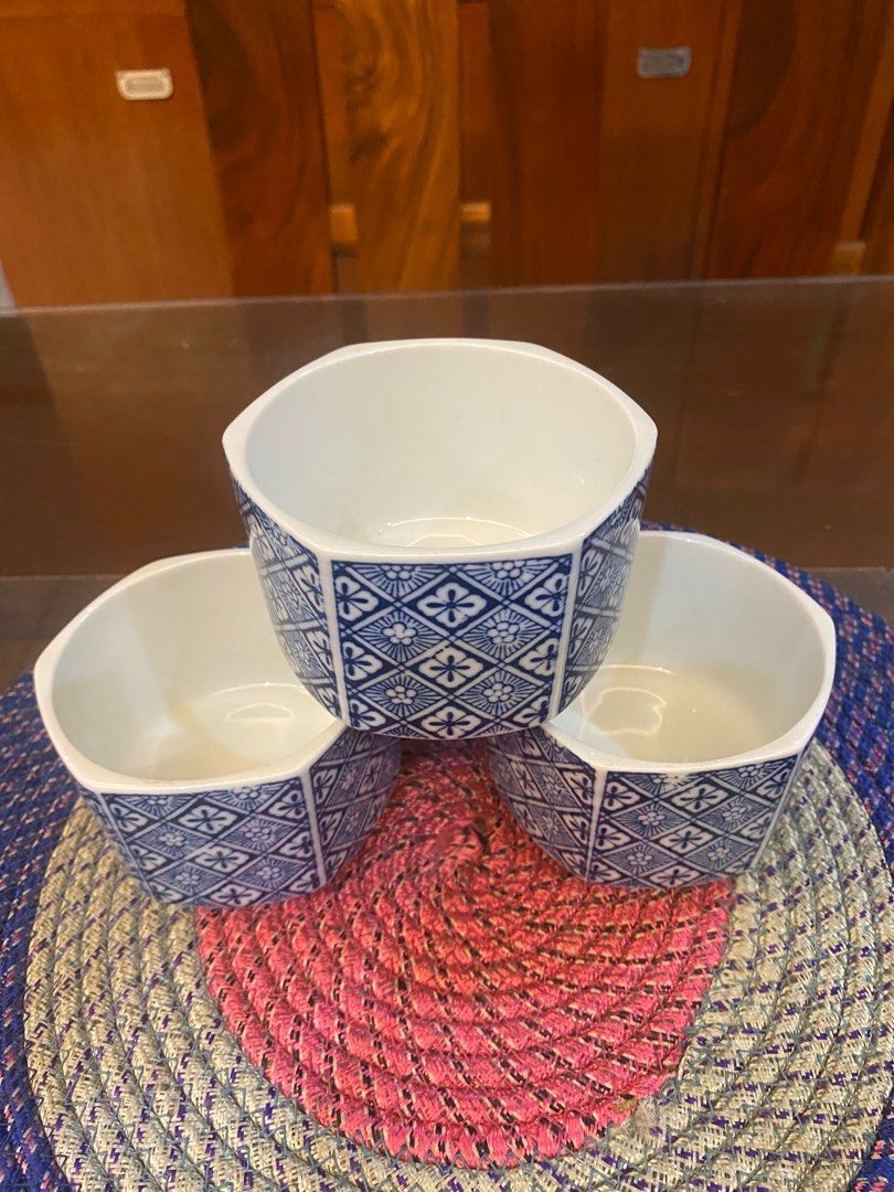 Japan Arita Bowls - 3 pcs, Furniture & Home Living, Kitchenware ...