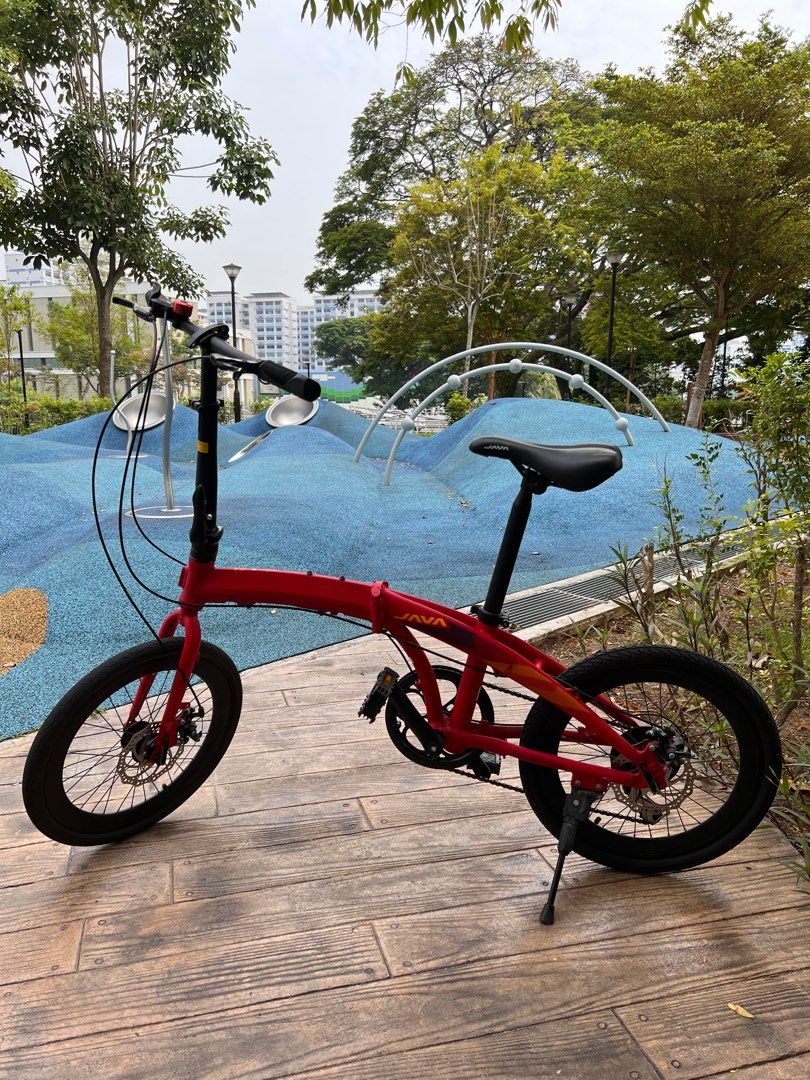 Java Zelo V2 Foldable Bicycle 20 inch, Sports Equipment, Bicycles ...