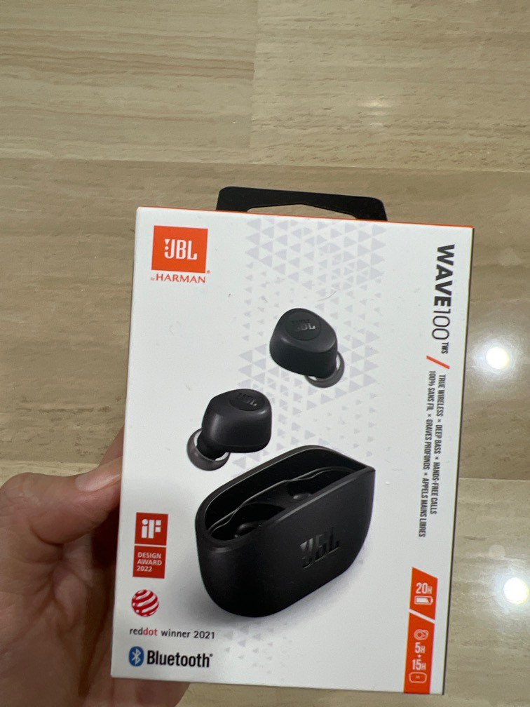 JBL Wave 100 Earphones, Audio, Earphones on Carousell