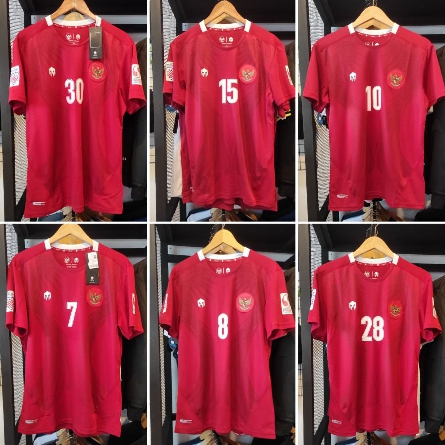 Jersey Timnas Indonesia Mills Original Home 2020/2021 National Team ...