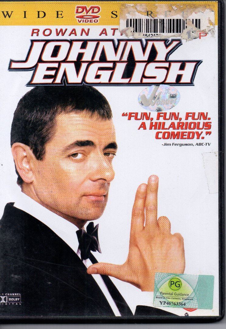 Johnny English ***original dvd***, Hobbies & Toys, Music & Media, CDs ...