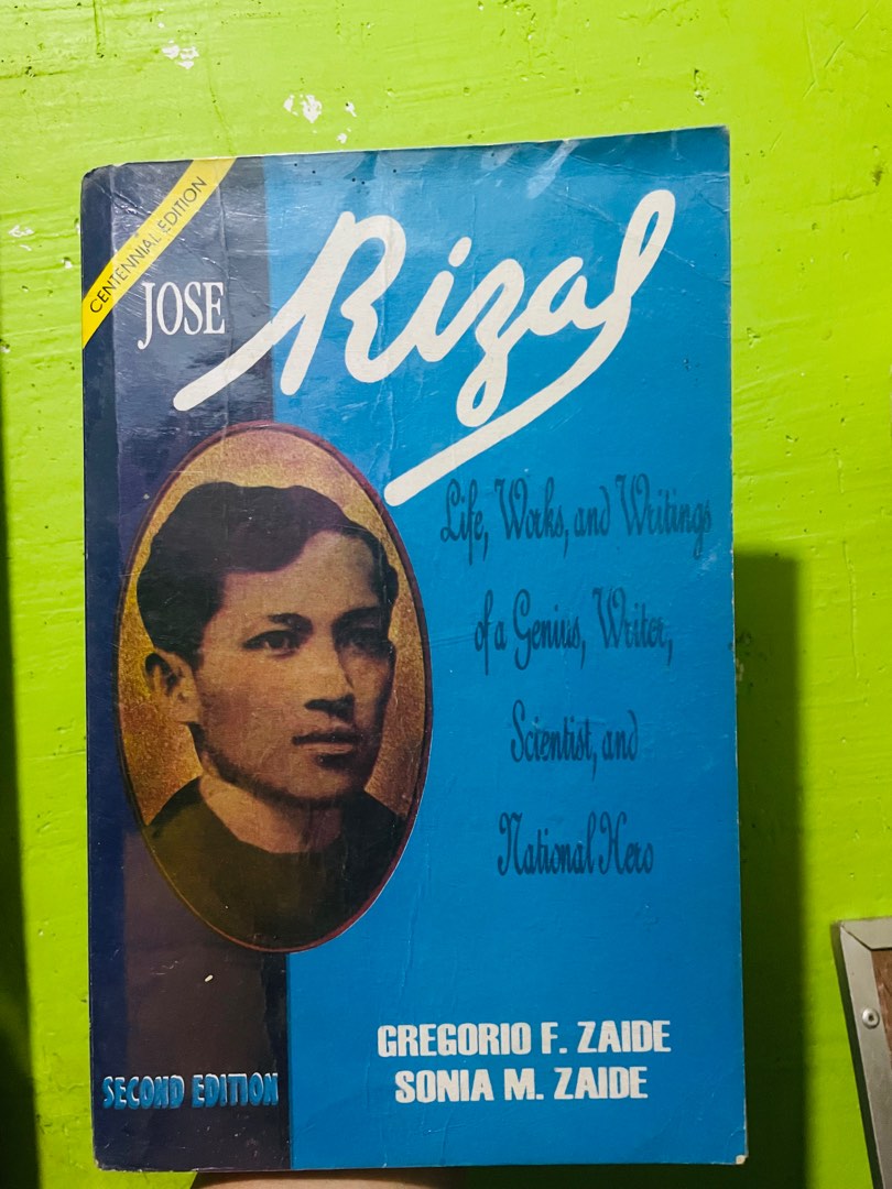 JOSE RIZAL LIFE WORKS AND WRINTING, Hobbies & Toys, Books & Magazines ...