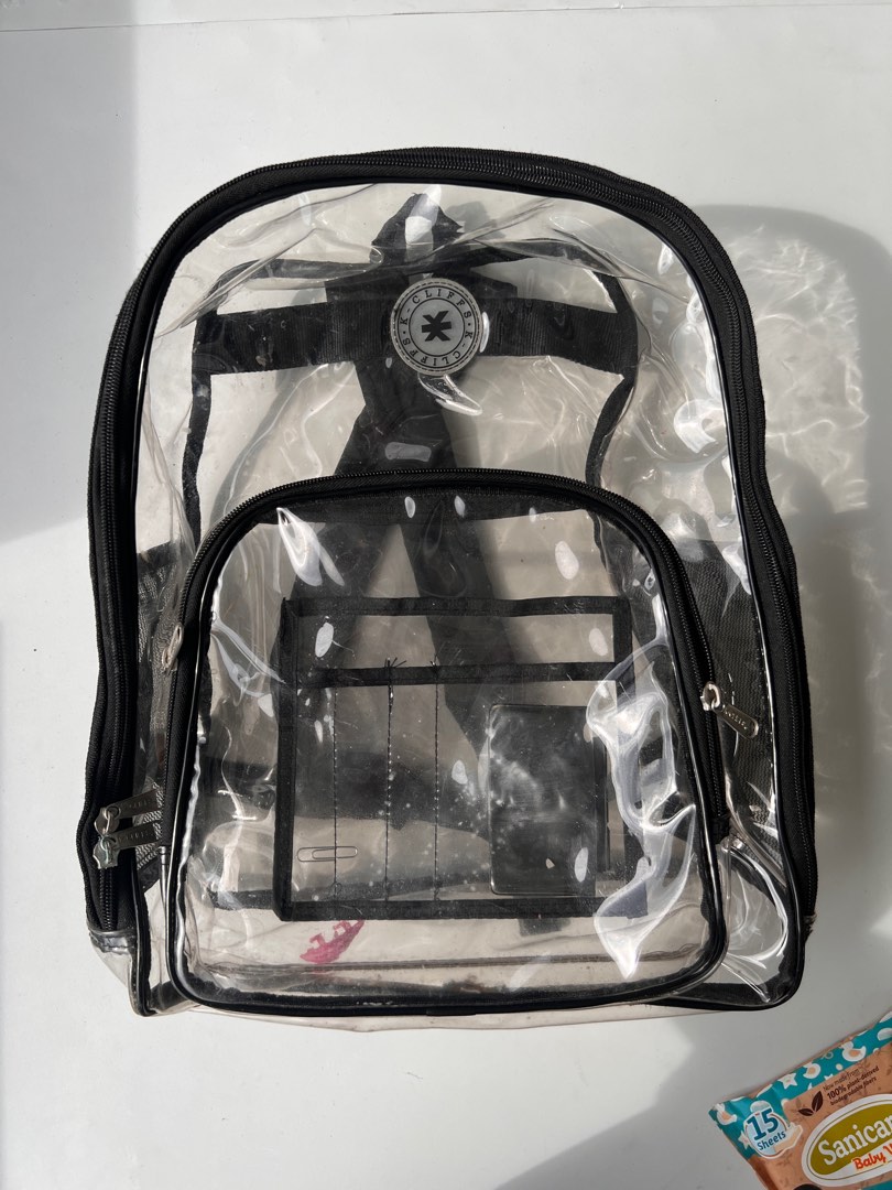 K-cliffs Heavy Duty Clear Transparent Backpack from USA, Women's ...