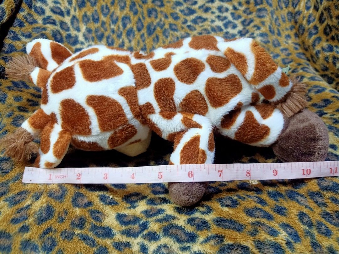 KEEL TOYS ANIZOOMALS GIRAFFE COMFORT PLUSH TOY, Hobbies & Toys, Toys ...