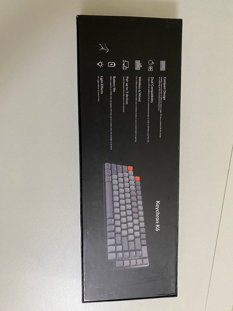 Keychron K6 Wireless Mechanical Keyboard + Bonus Keycaps!, Computers ...