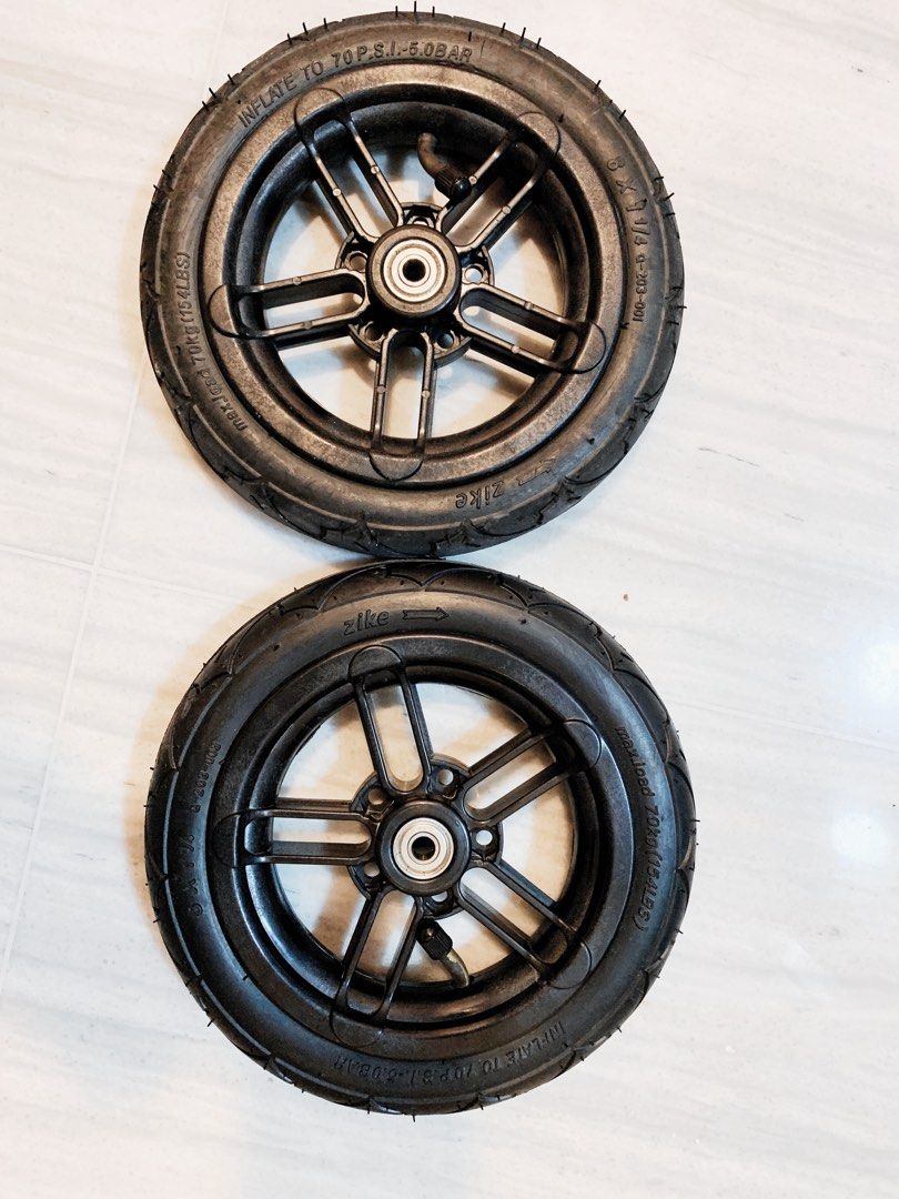 Kick scooter wheels, Sports Equipment, PMDs, E-Scooters & E-Bikes, E ...
