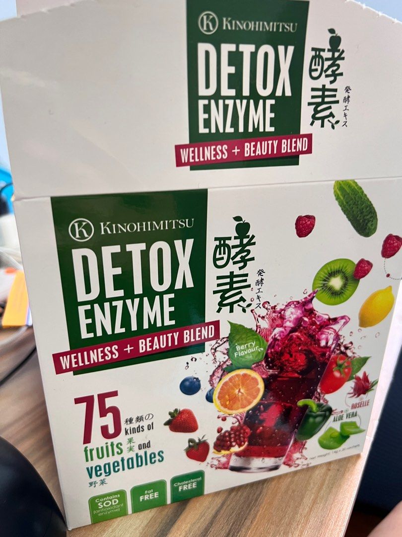 Kinohimitsu Detox Enzyme, Health & Nutrition, Health Supplements ...
