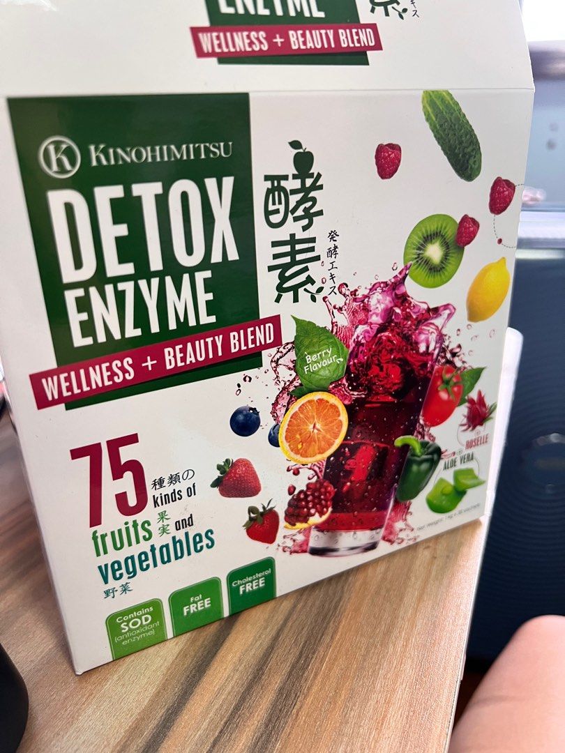 Kinohimitsu Detox Enzyme, Health & Nutrition, Health Supplements ...