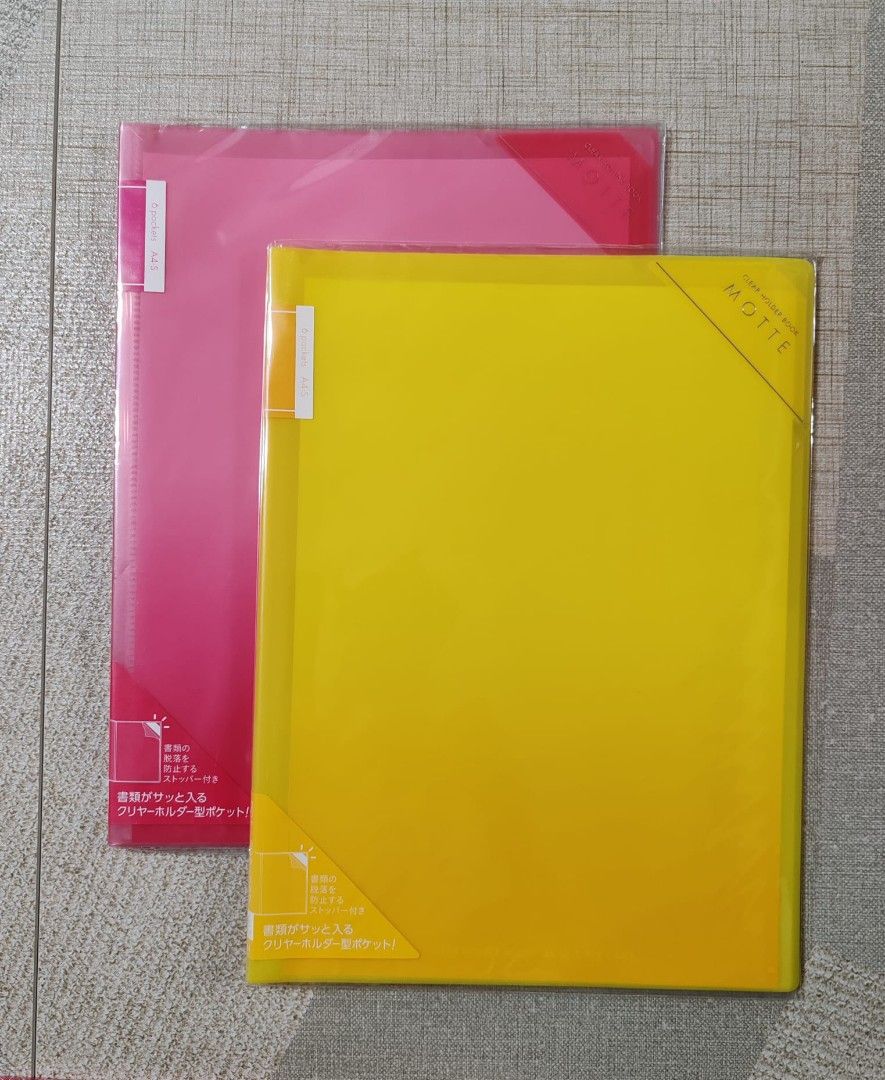 clear file 20 pockets