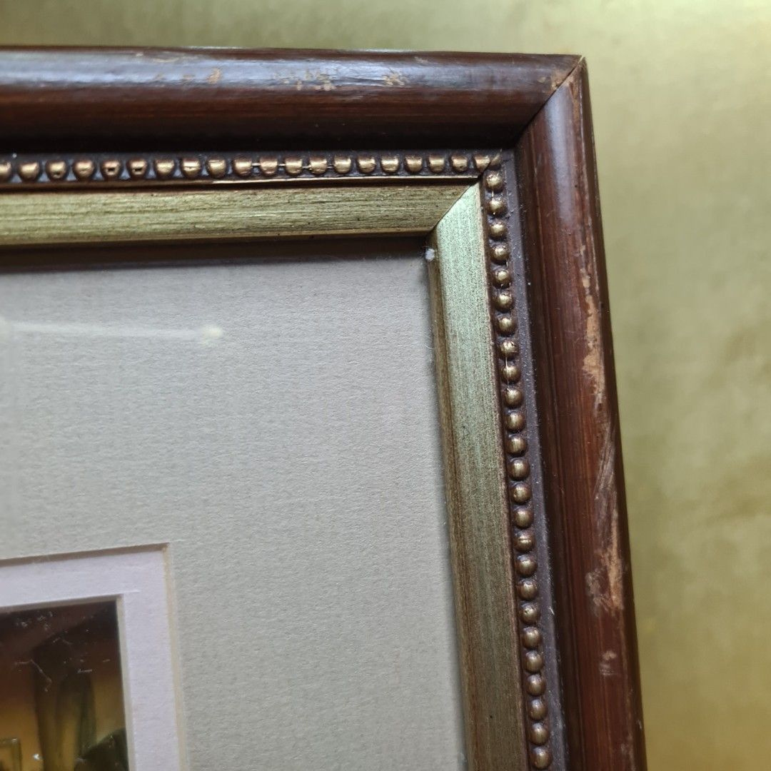 L36 x H29 x T9.5cm VINTAGE ANTON PIECK 3D SHADOW BOX PAPER ART ...