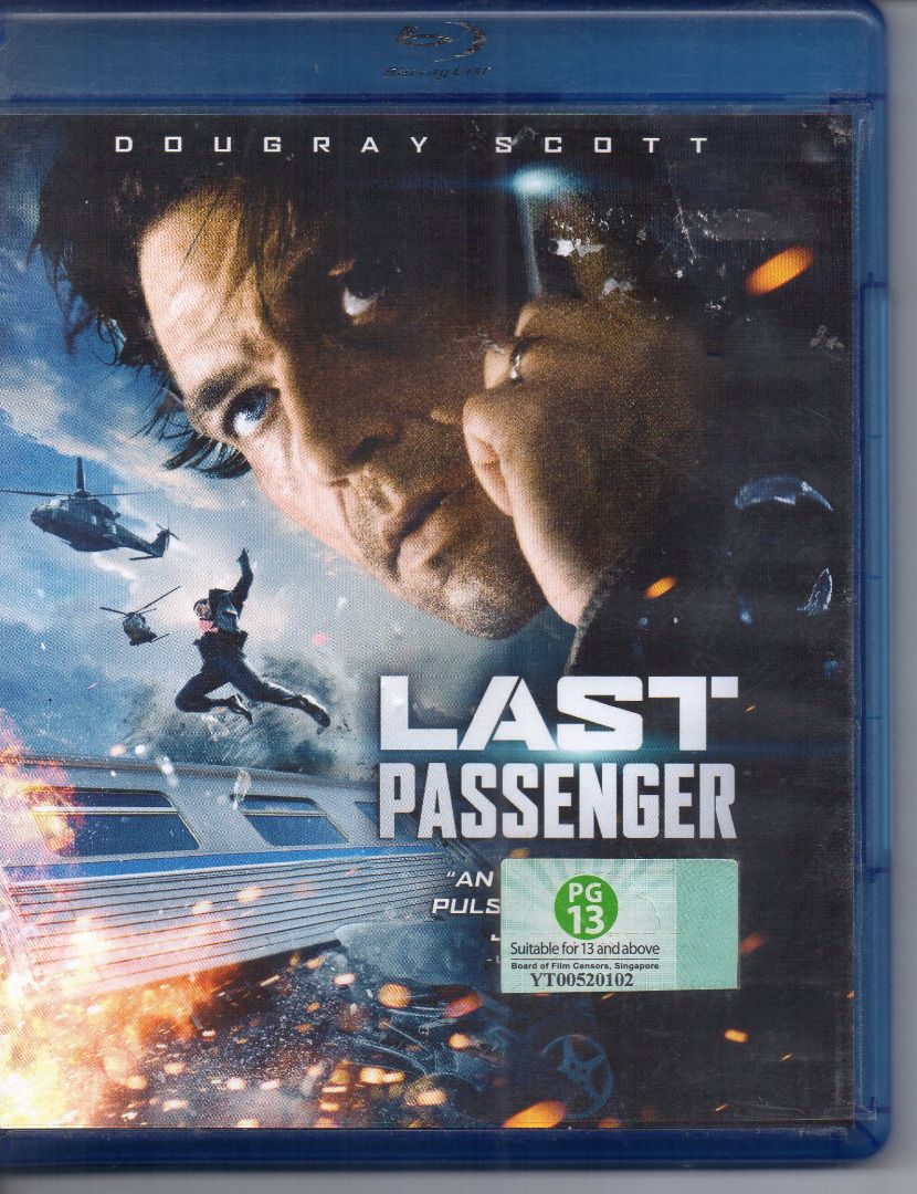 Last Passenger ***original blu-ray disc***, Hobbies & Toys, Music & Media, CDs & DVDs on Carousell