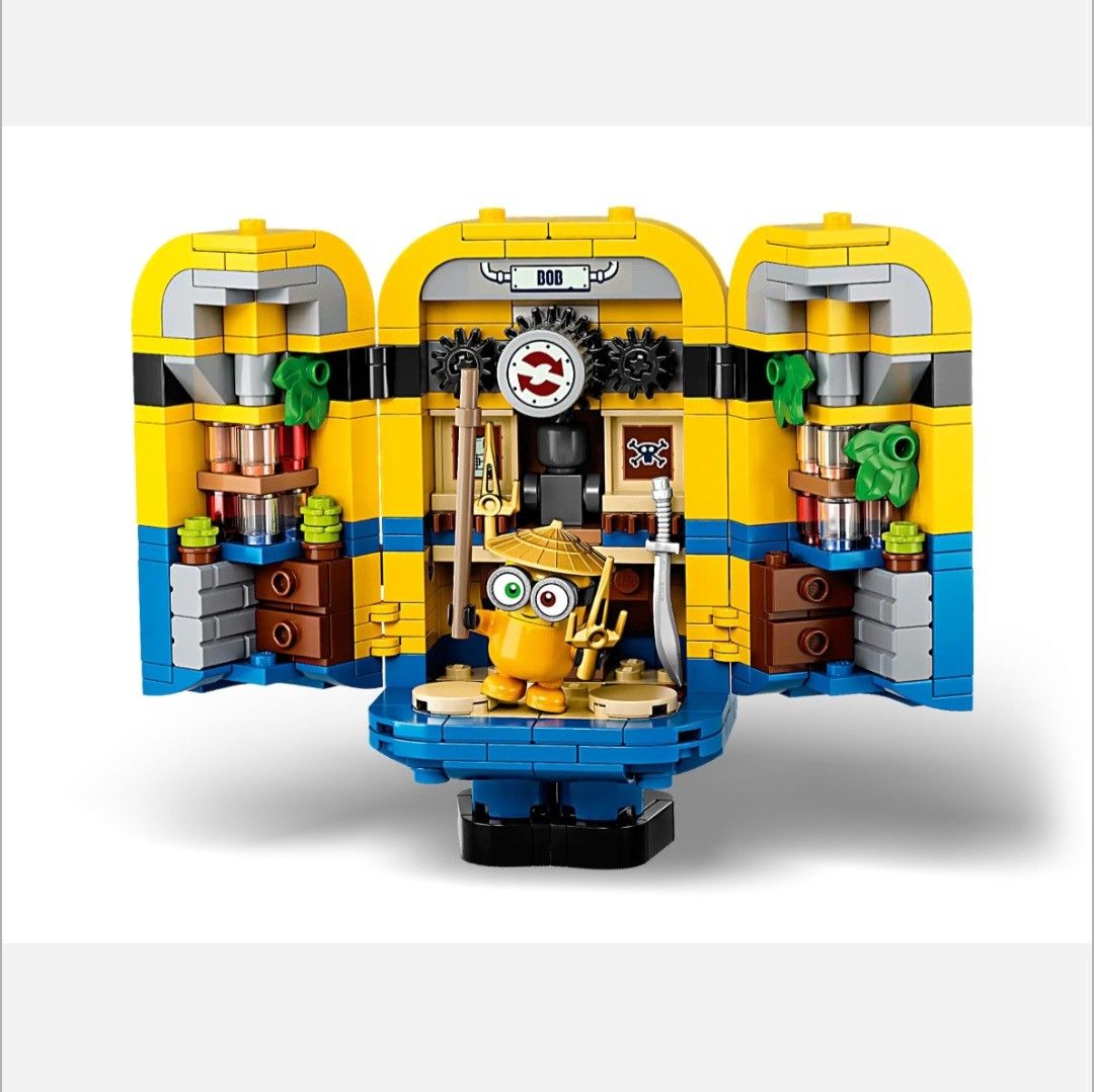 Lego 75551 Brick-built Minions and their Lair, Hobbies & Toys, Toys ...