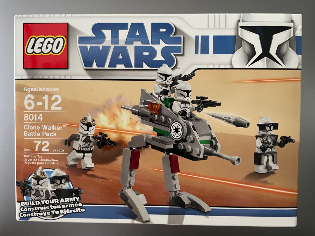 Lego Star Wars 8014 Clone Walker Battle Pack, Hobbies & Toys, Toys ...