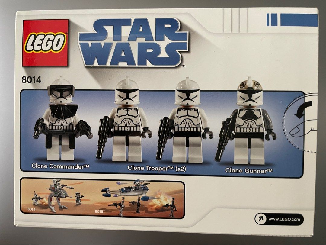 Lego Star Wars 8014 Clone Walker Battle Pack, Hobbies & Toys, Toys & Games on Carousell