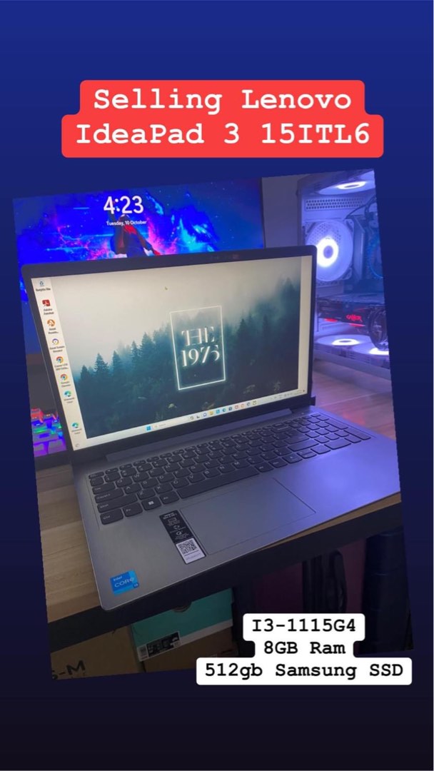 Lenovo IdeaPad 3 (i3 11th Gen Processor), Computers & Tech, Laptops ...