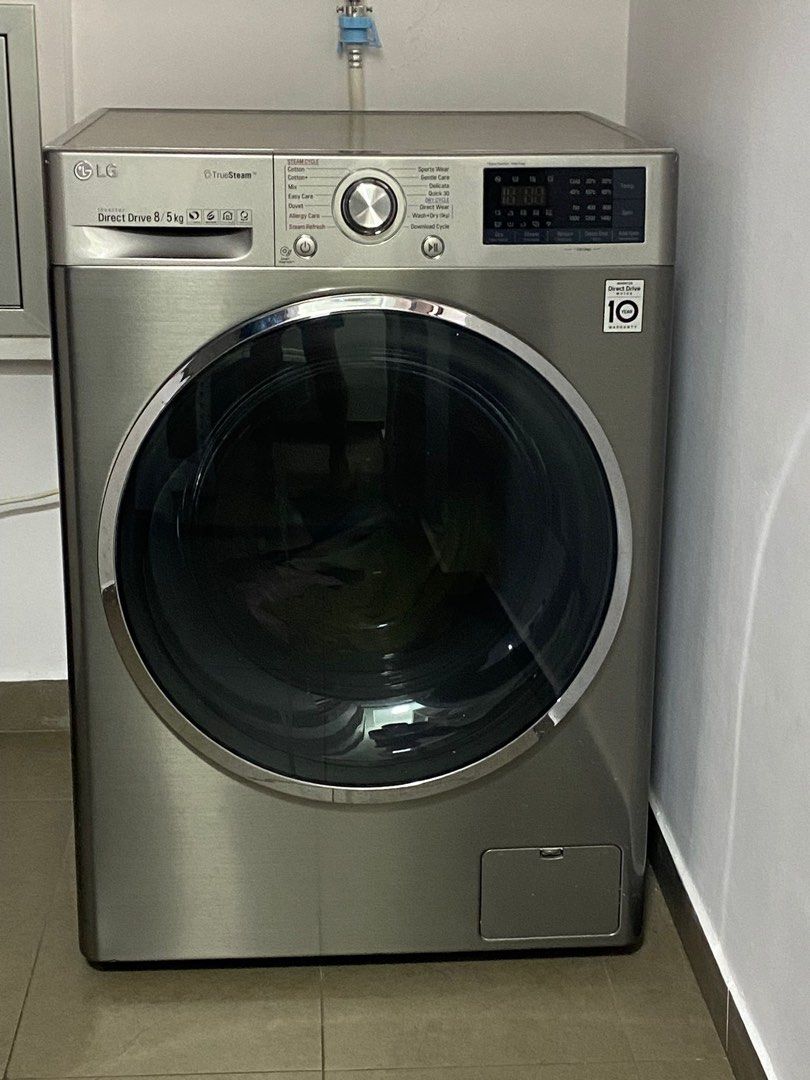 LG front load washer, TV & Home Appliances, Washing Machines and Dryers on Carousell