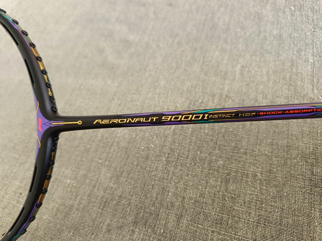 Li Ning Aeronaut 9000i, Sports Equipment, Sports & Games, Racket & Ball ...