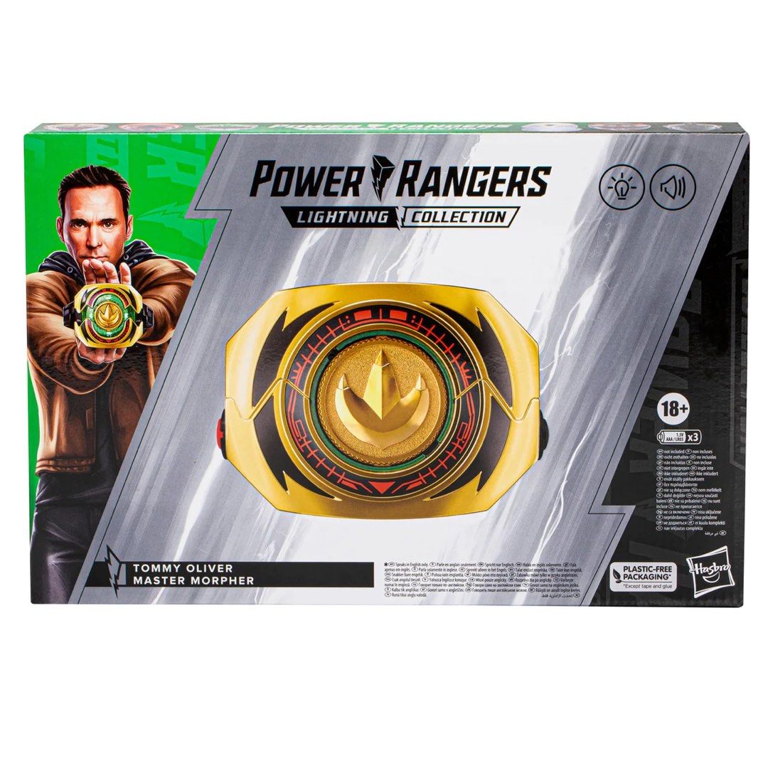 LIGHTNING COLLECTION MIGHTY MORPHIN POWER RANGERS MASTER MORPHER (Tommy ...