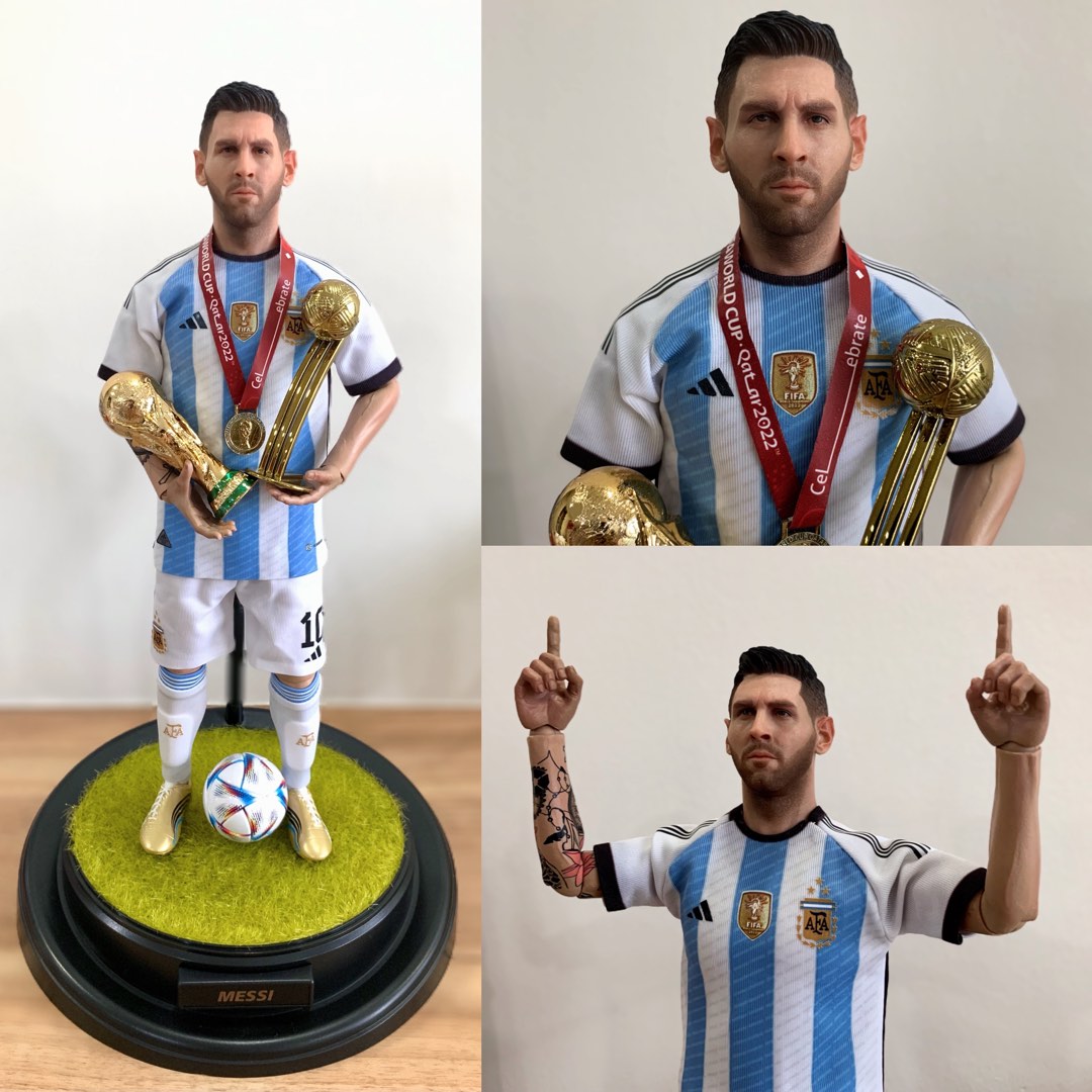 Lionel Messi FIFA World Cup 2022 One-Off 1/1 Edition - 1/6 Scale Custom ...