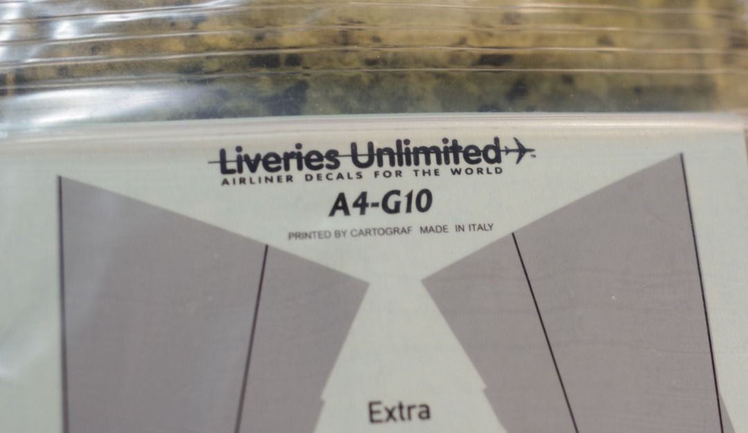 絕版-Liveries Unlimited -Airway Graphics-A4-G10-1/144-Corogard-Airbus ...