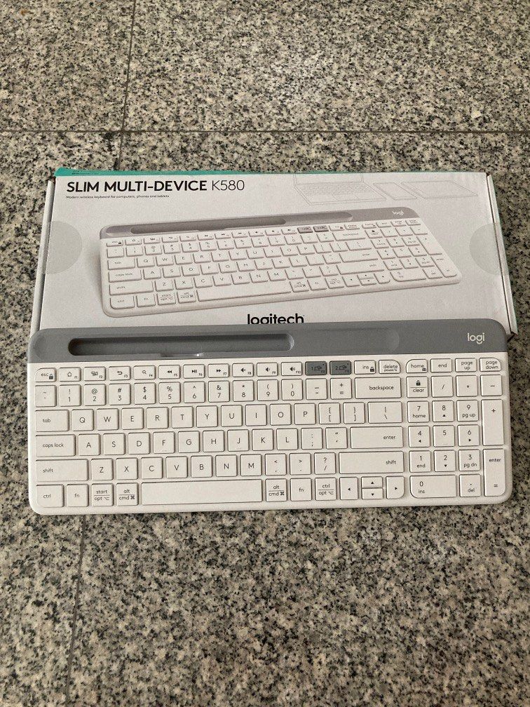 Logitech K380 Bluetooth keyboard with keypad, Computers & Tech, Parts ...