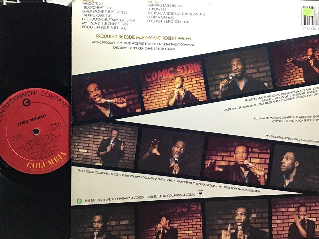LP Eddie Murphy OOP USA VINYL RECORD Anubis Piring Hitam Pop Comedy, Hobbies & Toys, Music ...
