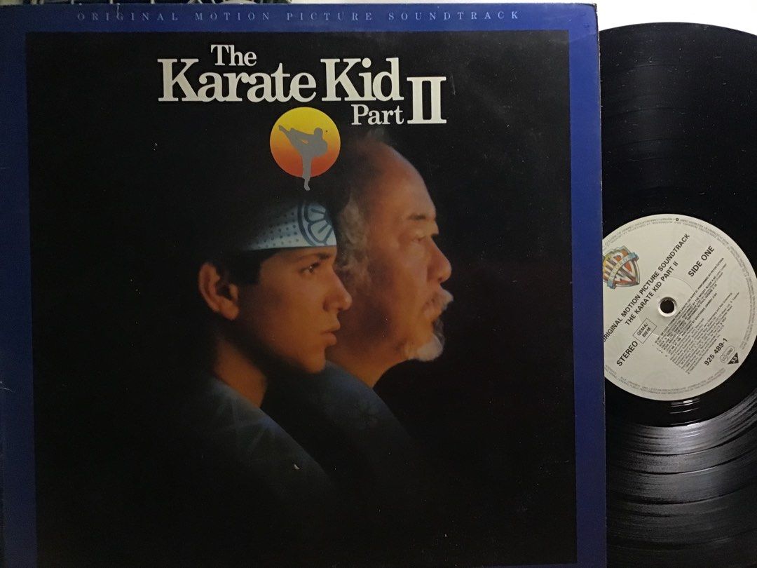 LP Karate Kid Part II - Peter Cetera Paul Rodgers OOP VINYL RECORD ...