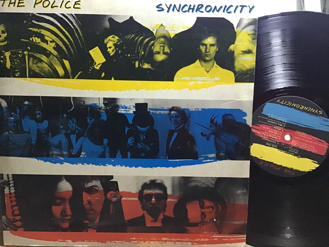 LP The Police (Sting) - Synchronicity OOP VINYL RECORD Anubis Piring ...