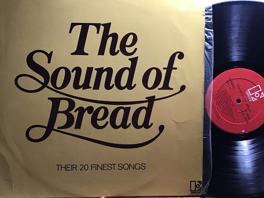 LP The Sound of Bread OOP VINYL RECORD Anubis Piring Hitam 70s Pop ...
