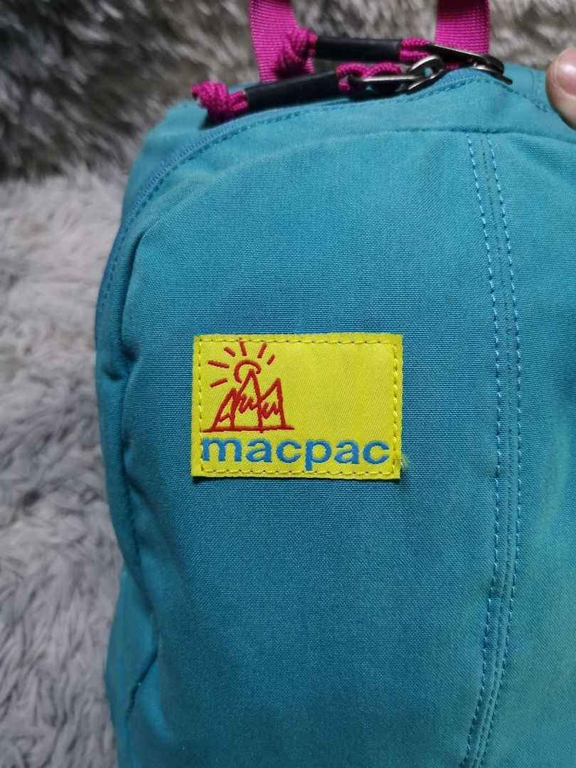Macpac Light Blue Backpack Bag, Women's Fashion, Bags & Wallets ...