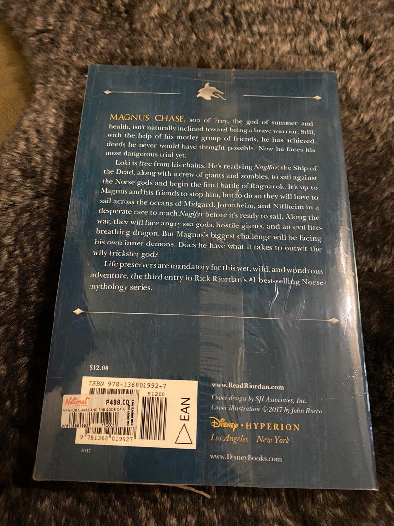 Magnus Chase - Ship of the Dead (Paperback), Hobbies & Toys, Books ...