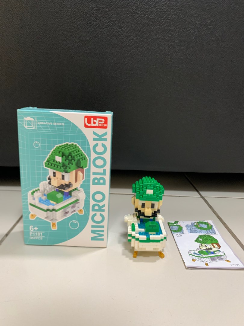 Mario Micro Block, Hobbies & Toys, Toys & Games on Carousell