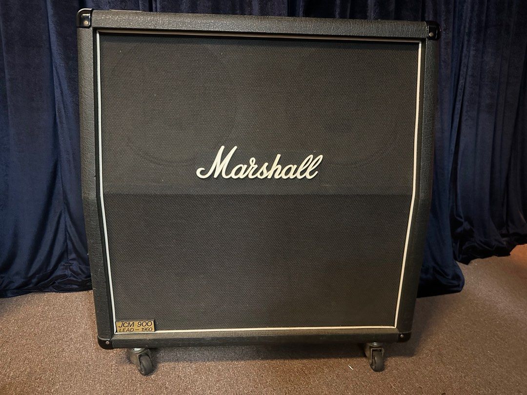 Marshall 4x12 412 cab 1960 cab, 音響器材, 其他音響配件及設備 - Carousell