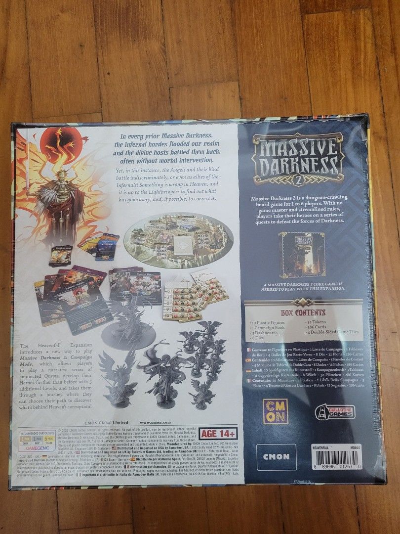 Massive Darkness 2 Heavenfall expansion, Hobbies & Toys, Toys & Games on Carousell
