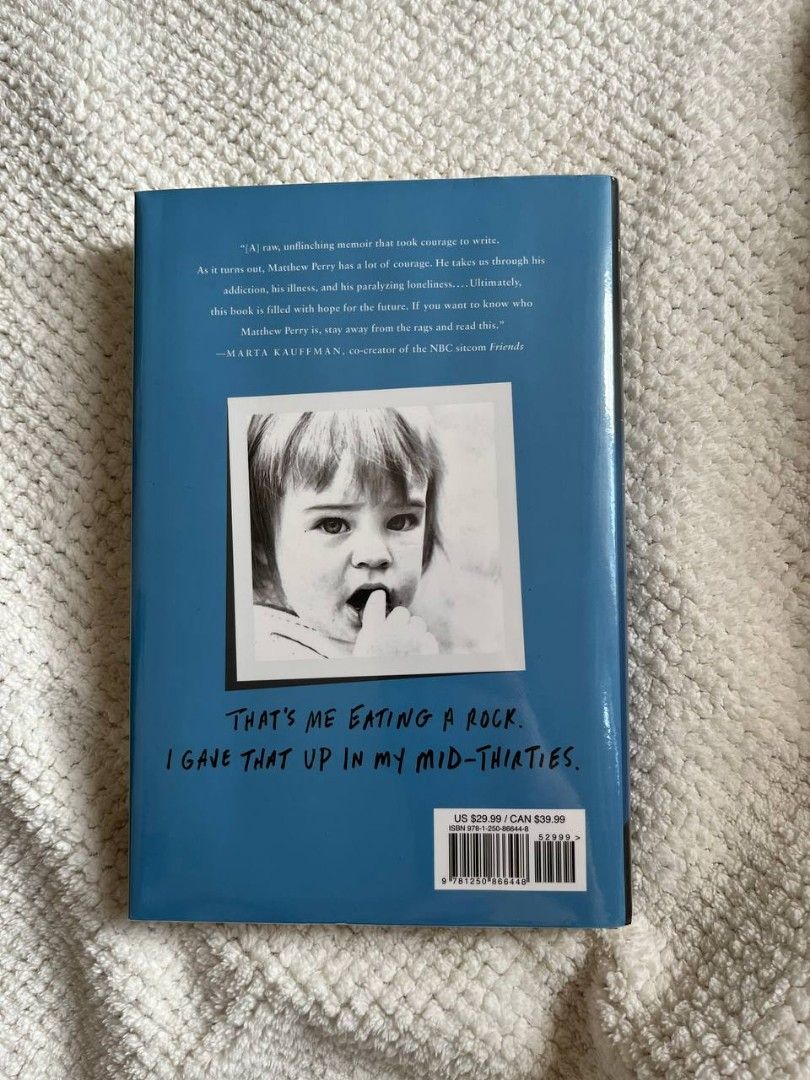 Matthew Perry - Friends, Lovers and the Big Terrible Thing, Hobbies ...