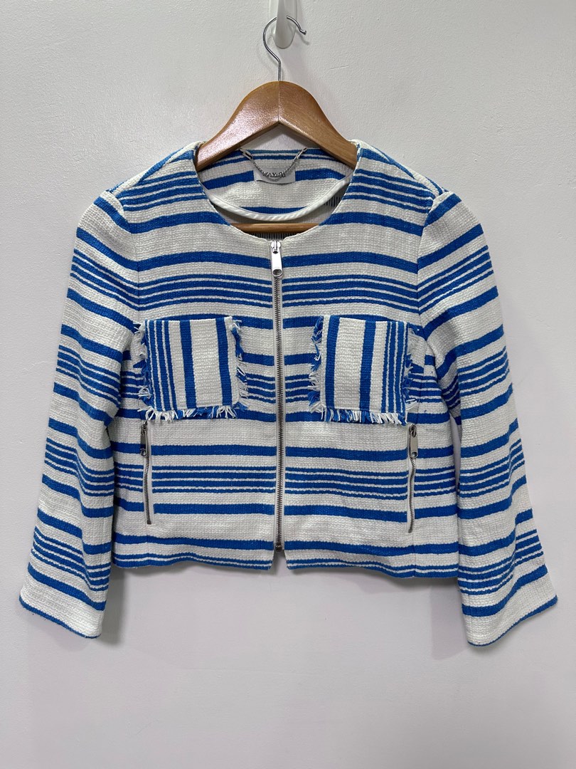 MAX & CO | Tweed Jacket, Women's Fashion, Coats, Jackets and Outerwear ...