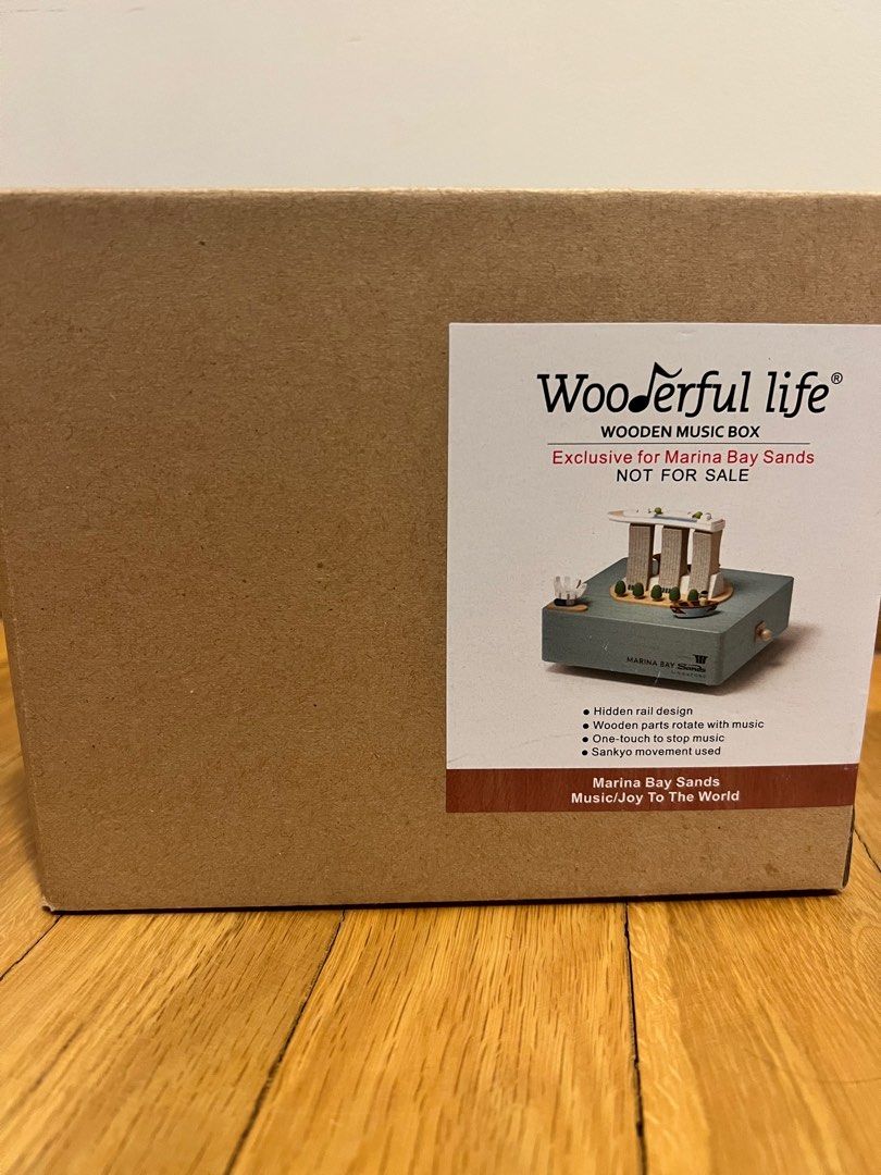 MBS wonderful life Music Box, Hobbies & Toys, Music & Media, Music ...