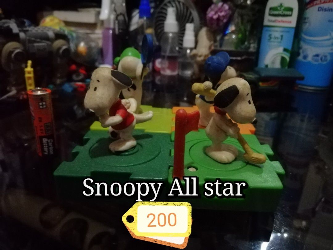 Mcdo snoopy set, Hobbies & Toys, Toys & Games on Carousell