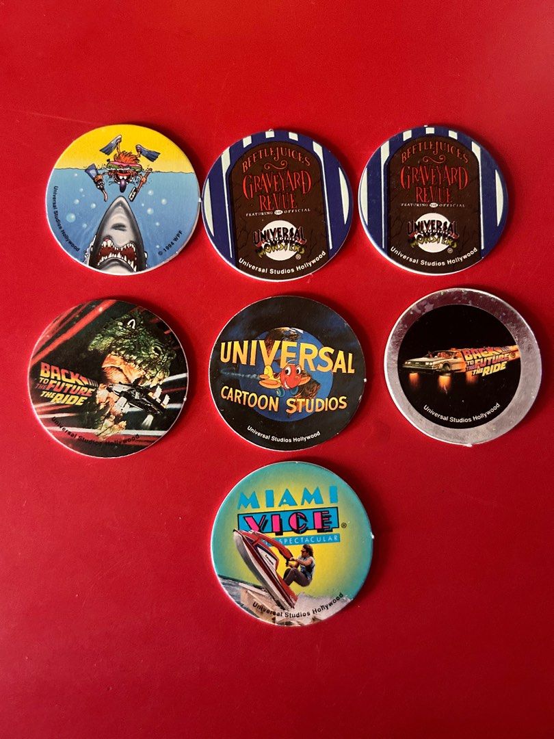 McDonalds/Universal Studios Vintage Pogs, Hobbies & Toys, Memorabilia ...