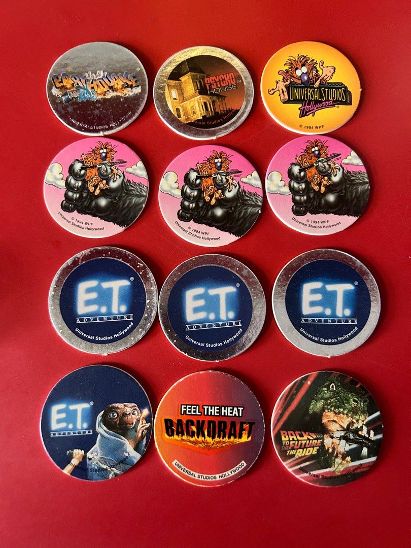 McDonalds/Universal Studios Vintage Pogs, Hobbies & Toys, Memorabilia ...