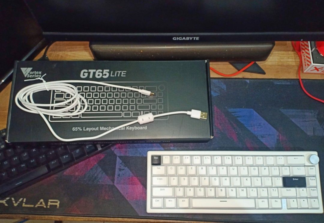 Mechanical Keyboard Vortexseries GT65 Lite, Elektronik, Bagian Komputer ...